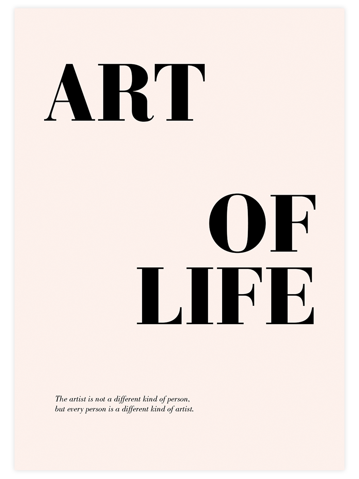 Art Of Life Poster Nordika Gallery 8638