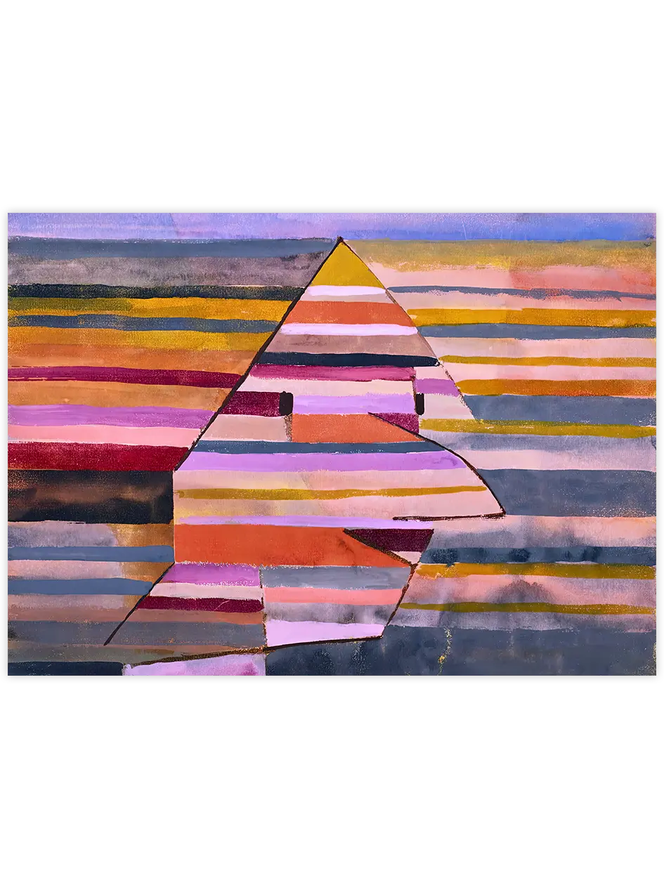 Klee The Clown Pyramidal Poster – Nordika Gallery®