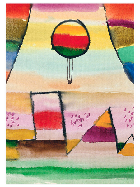 Paul Klee Balloon Posteri - Fine Art Baskı – Nordika Gallery