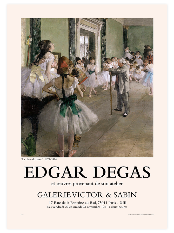 Edgar Degas Poster | Edgar Degas Tablo – Nordika Gallery