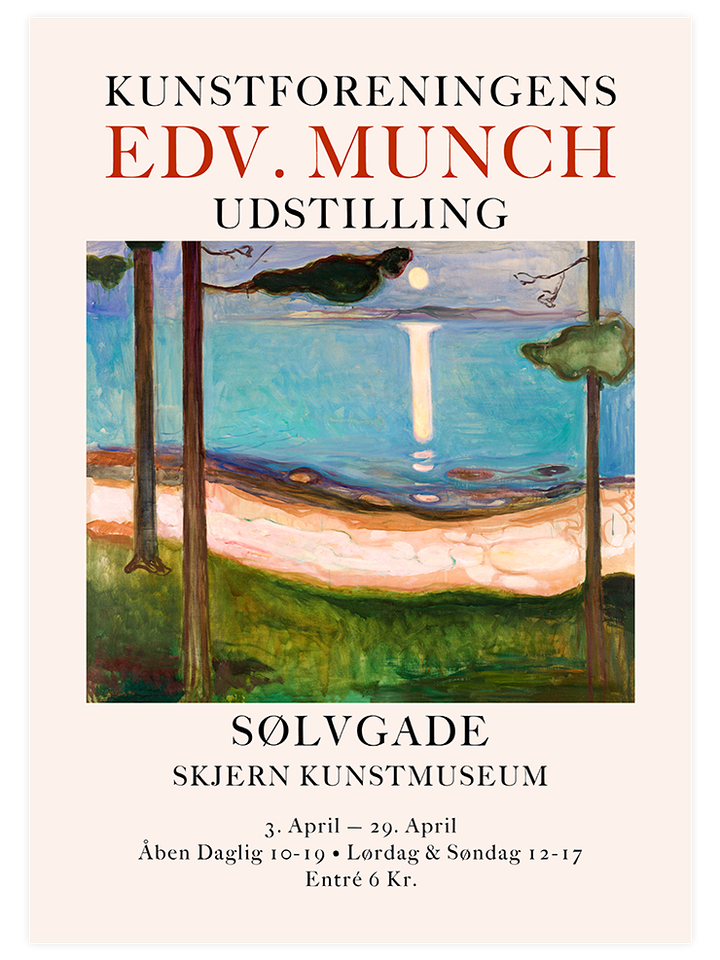 Edvard Munch Poster | Edvard Munch Tablo – Nordika Gallery